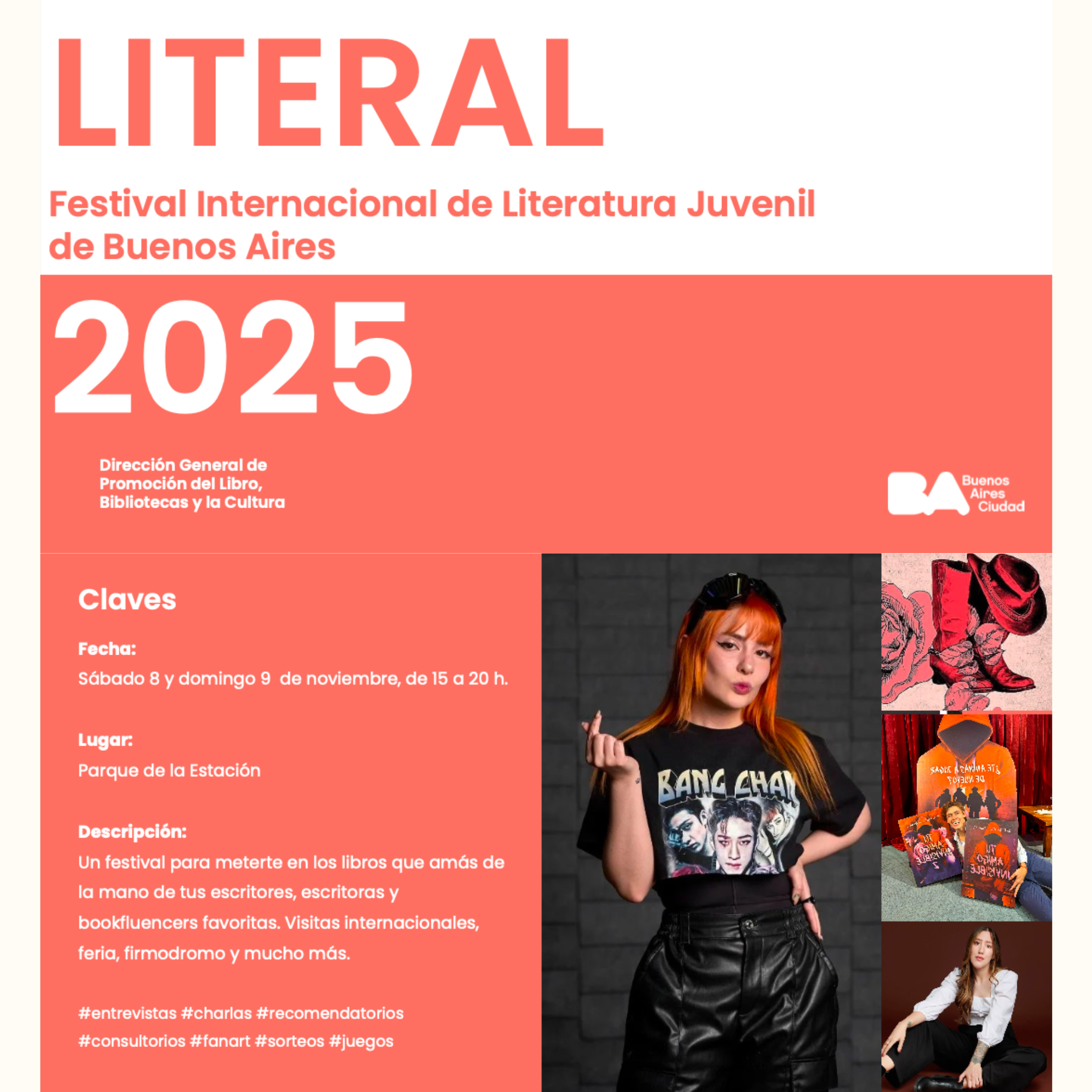 Programación: "LITERAL: Festival Internacional de Literatura Juvenil de ...